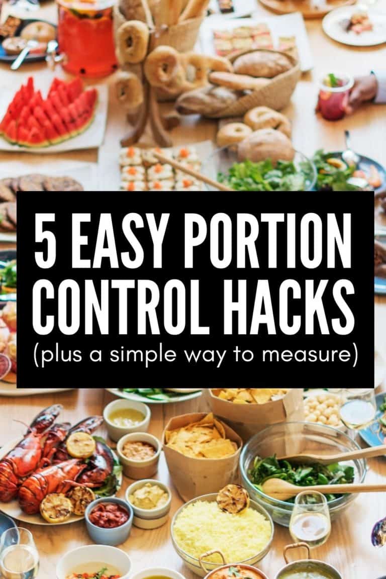 5 Portion Control Tips - Easy Ways To Eat Healthier!