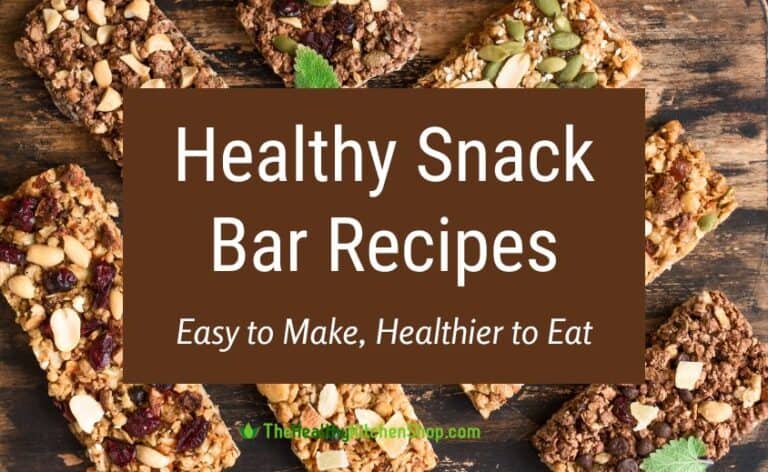 Healthy Snack Bar Recipes • The Healthy Kitchen Shop